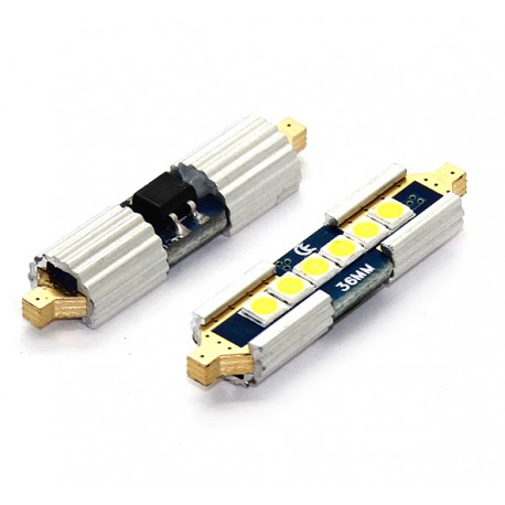 3030,SMD,Gold,CAN-Bus,LED,Leuchtmittel,Soffitte 42mm